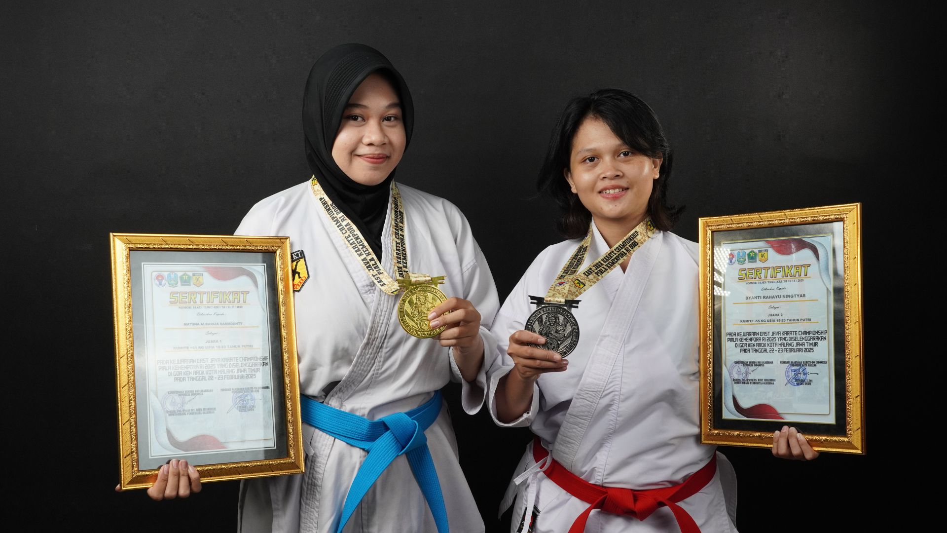 Duo Atlet Karate Undika Borong Medali Di Kejuaraan Nasional